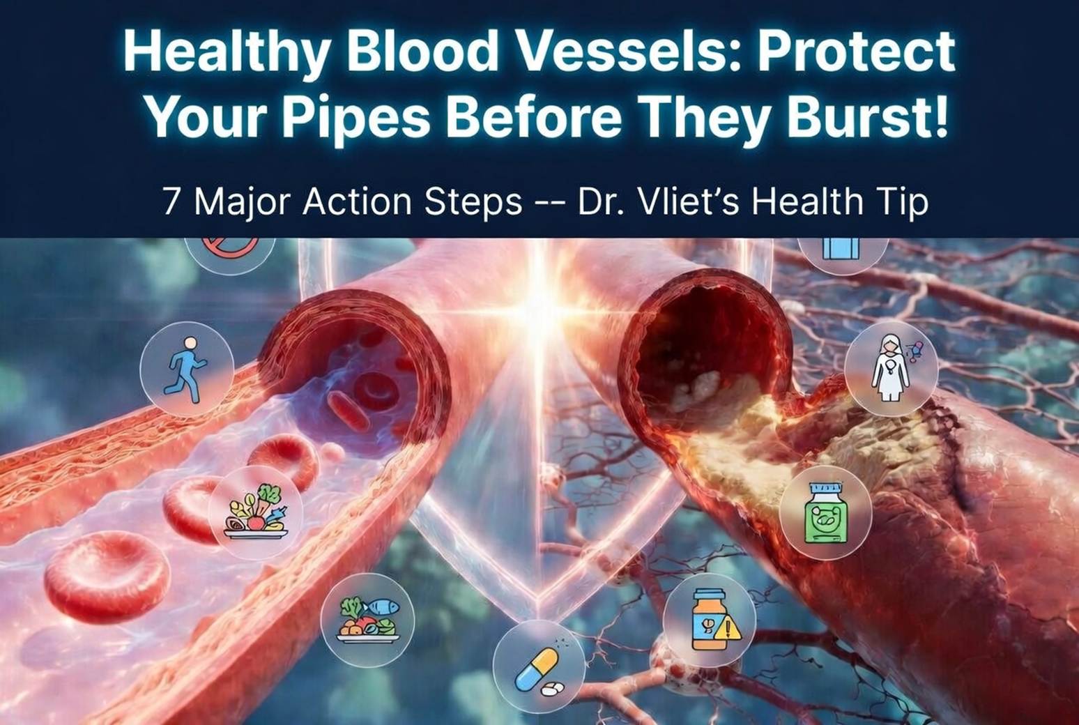 Dr. Vliet’s Health Tip: Healthy Blood Vessels: Protect Your Pipes ...